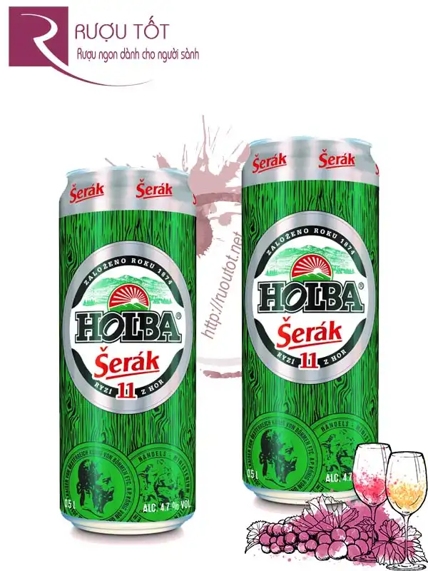 Bia Holba Serak 11 Nhập Khẩu Chính hãng