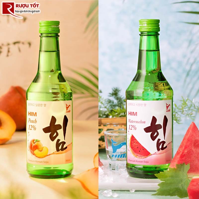 Rượu Him Soju 360ml Chính Hãng