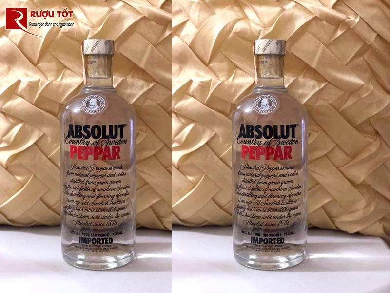 Rượu Vodka Absolut Peppar 700ml Giá tốt