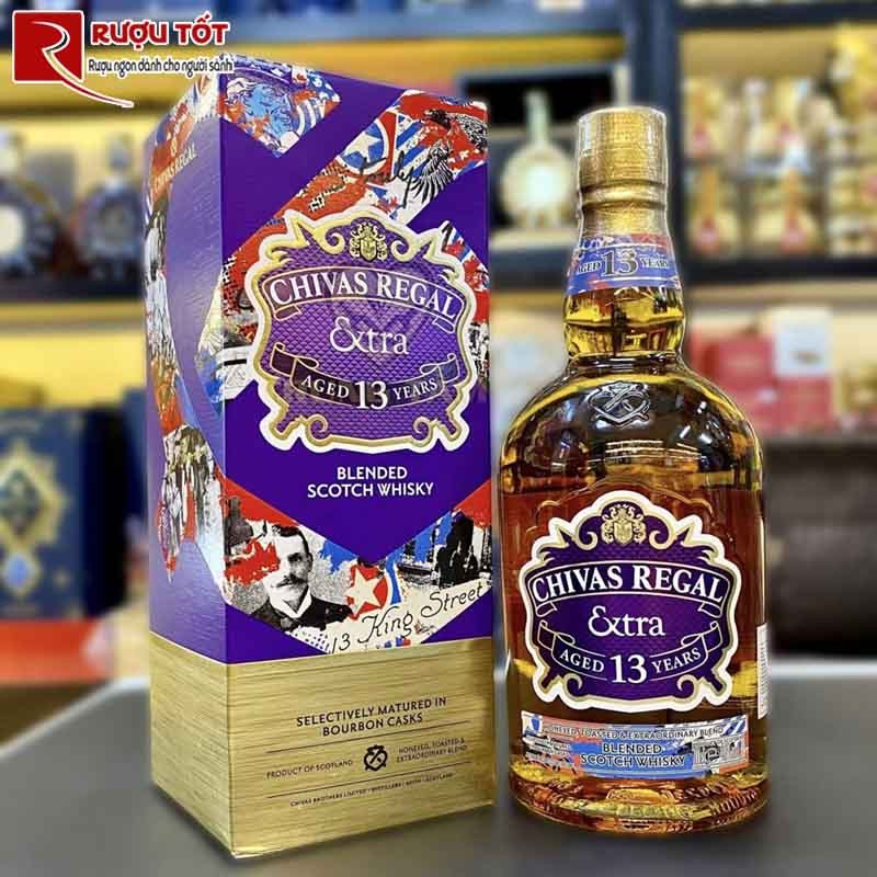 Rượu Chivas 13 Bourbon Casks Nhập Khẩu