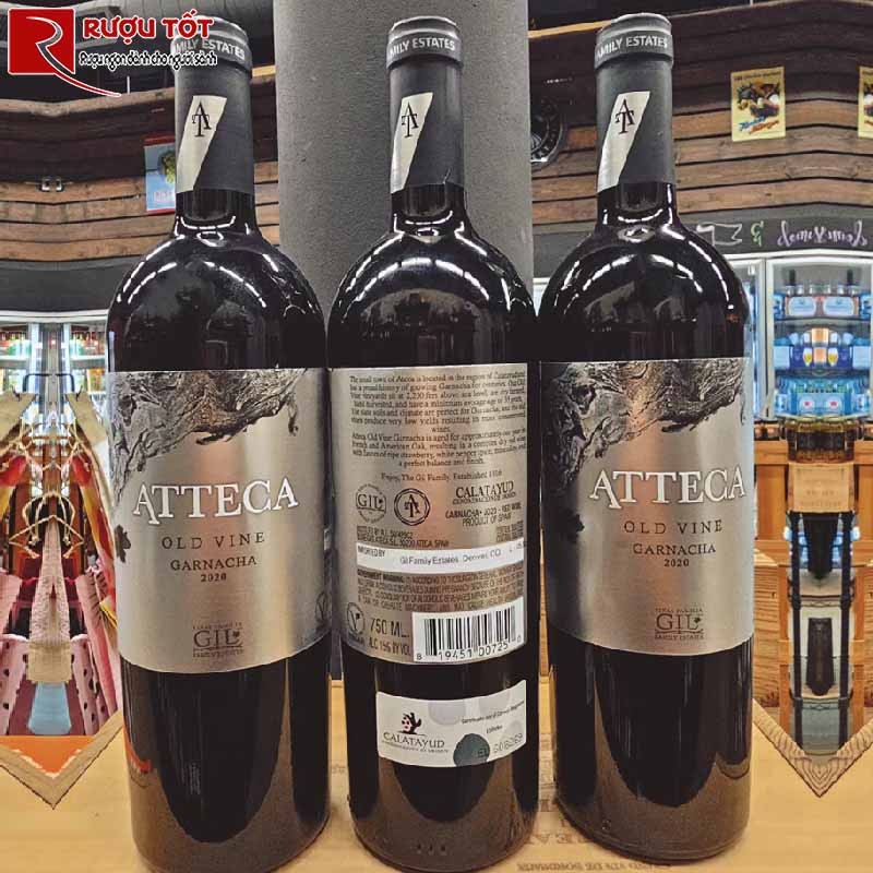 Rượu Vang Atteca Old Wine Garnacha Chính Hãng