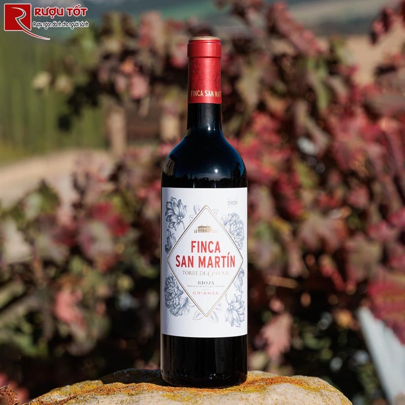 Rượu Vang Finca San Martin Crianza Chính Hãng