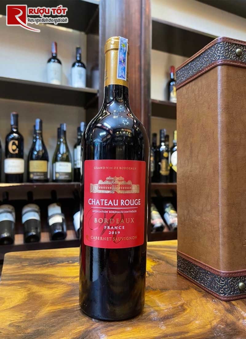 Rượu vang Chateau Rouge Cabernet Sauvignon - Freeship