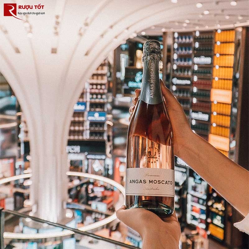 Rượu Vang Nổ Angas Moscato Australia Cao Cấp