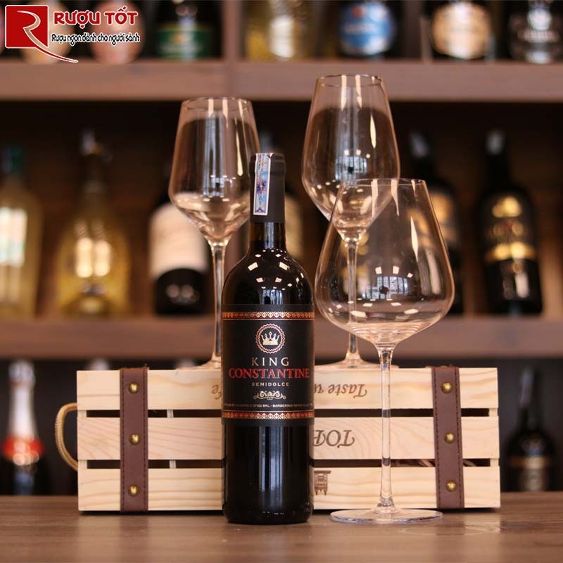 Rượu Vang Queen Livia King Constantine Chính Hãng