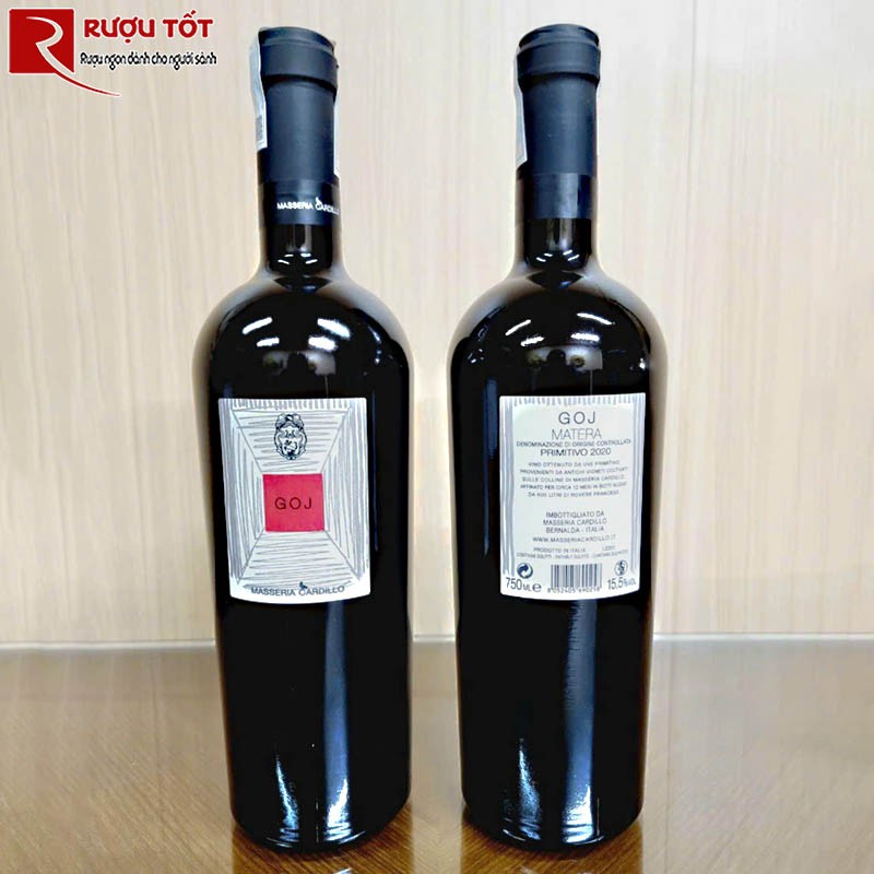 Rượu Vang Goj Matera Primitivo Chính Hãng