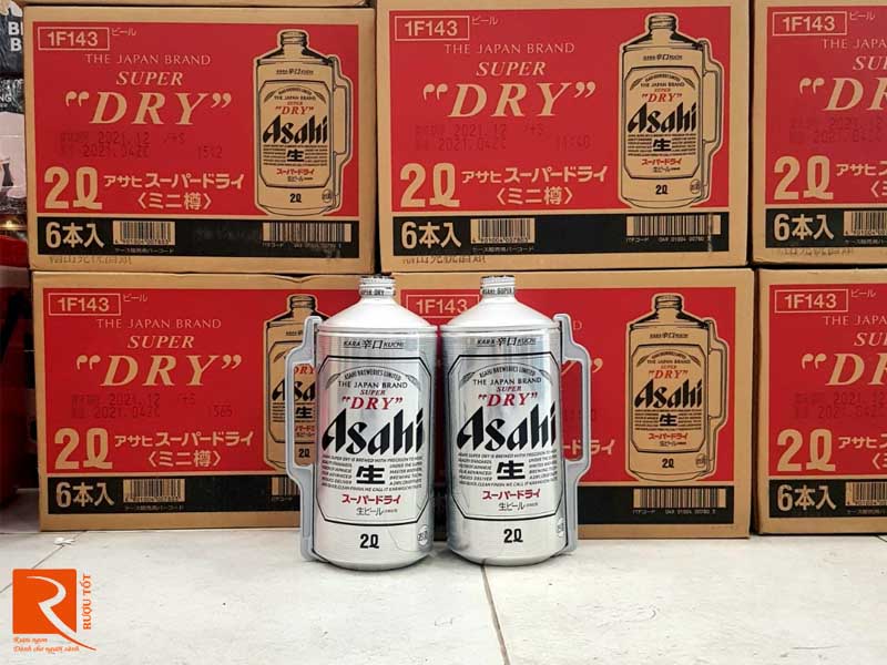 Giá sale: 465,000đ - Bia Nhật Asahi Breweries Limited Super Dry 2L