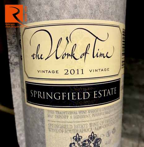 Giá sale: 1đ - Rượu vang The Work Of Time Springfield Estate ngon Gía rẻ