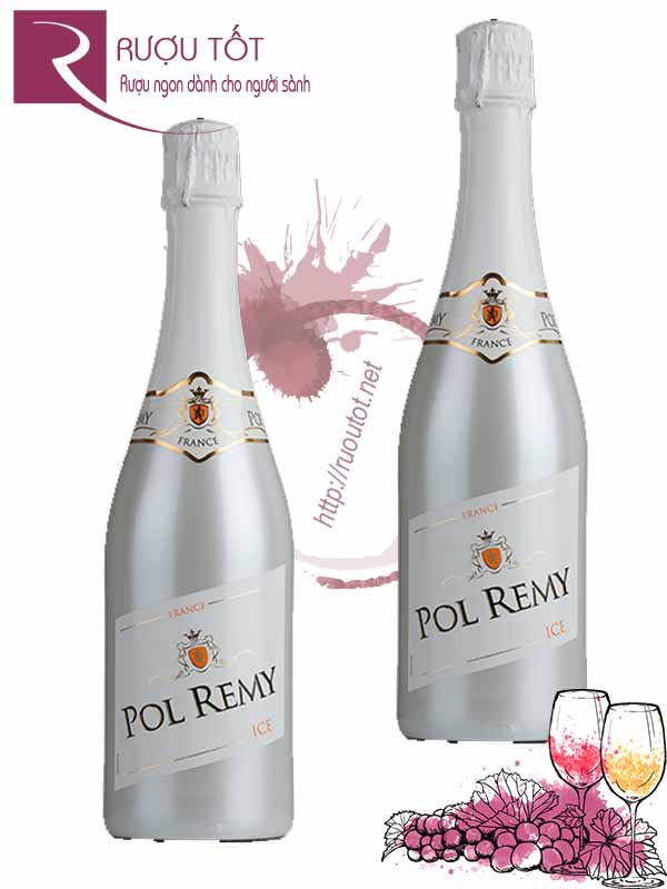 Giá sale: 270,000đ - Rượu vang nổ Pháp Pol Remy Ice Giá rẻ