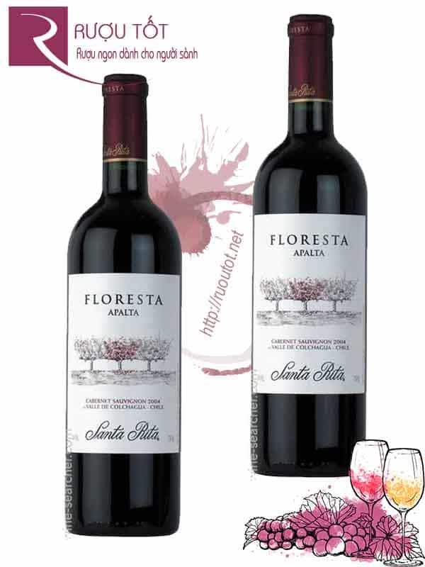 Giá sale: 330,000đ - Rượu vang Chile Santa Rita 120 (red – white) Hảo hạng