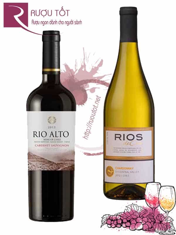 Giá sale: 395,000đ - Vang Rios De Chile Reserva Cabernet Sauvignon rẻ ...