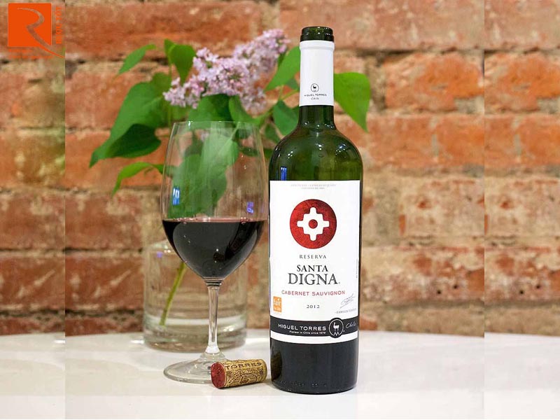 Rượu vang Chile Santa Digna Reserva Cabernet Sauvignon Gía rẻ