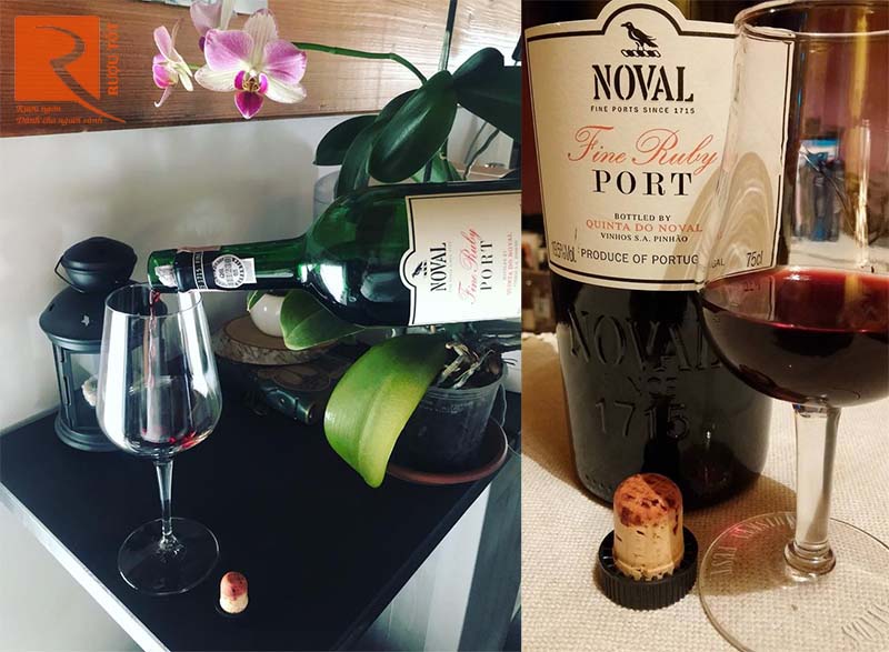 Rượu Vang Quinta do Noval Fine Ruby Port Chính Hãng