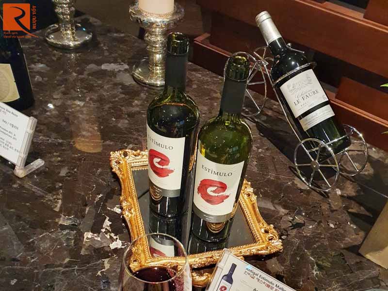 Rượu vang Estimulo Malbec Antigal Gía rẻ