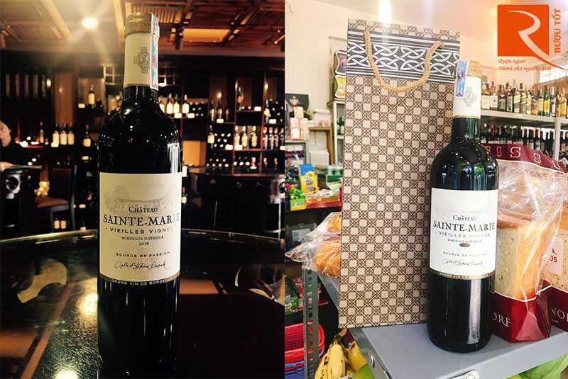 Rượu Vang Pháp Sainte Marie Chateau Nhập khẩu chính hãng