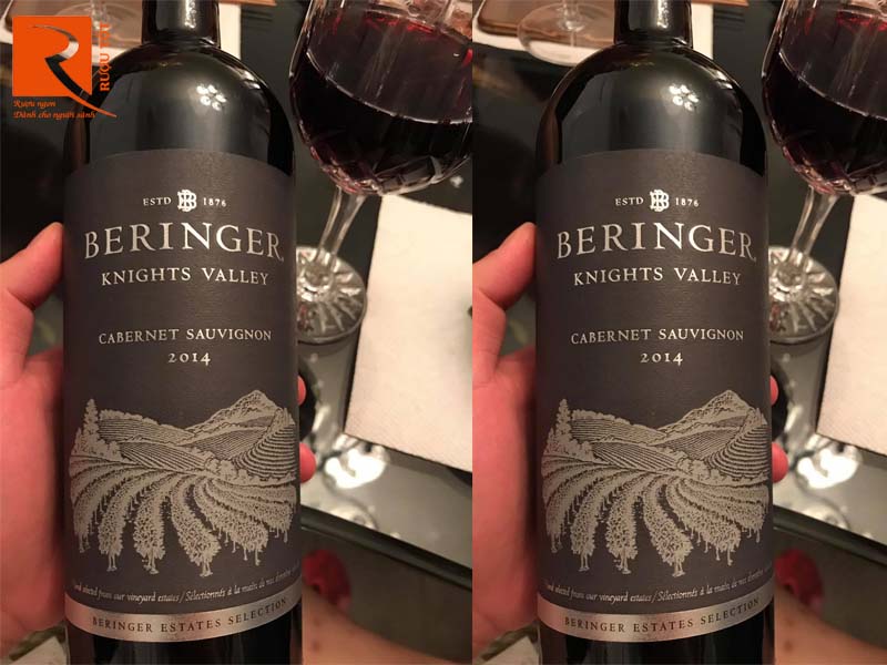 Rượu vang Beringer Knights Valley Cabernet Sauvignon Giá rẻ