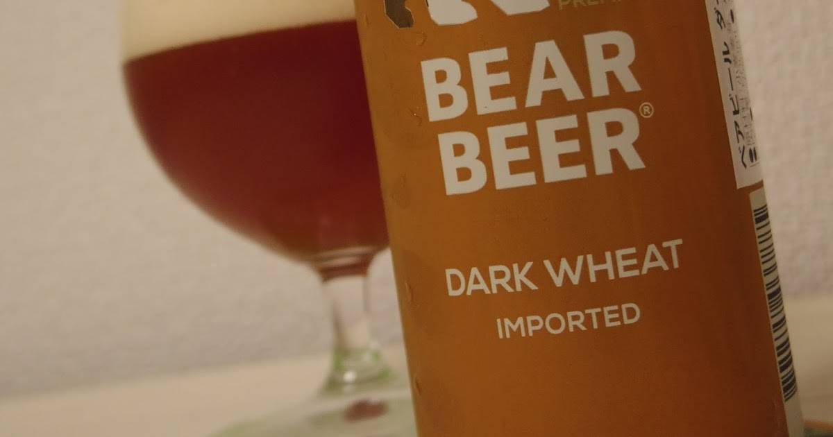 Bia Bear Beer Dark Wheat Gấu Harboe lúa mạch chính hiệu