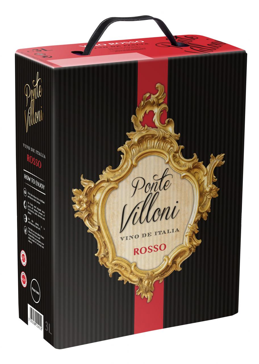 Rượu Vang Ý Donna Villoni Vino rosso d'Italia 3.0L Cao Cấp