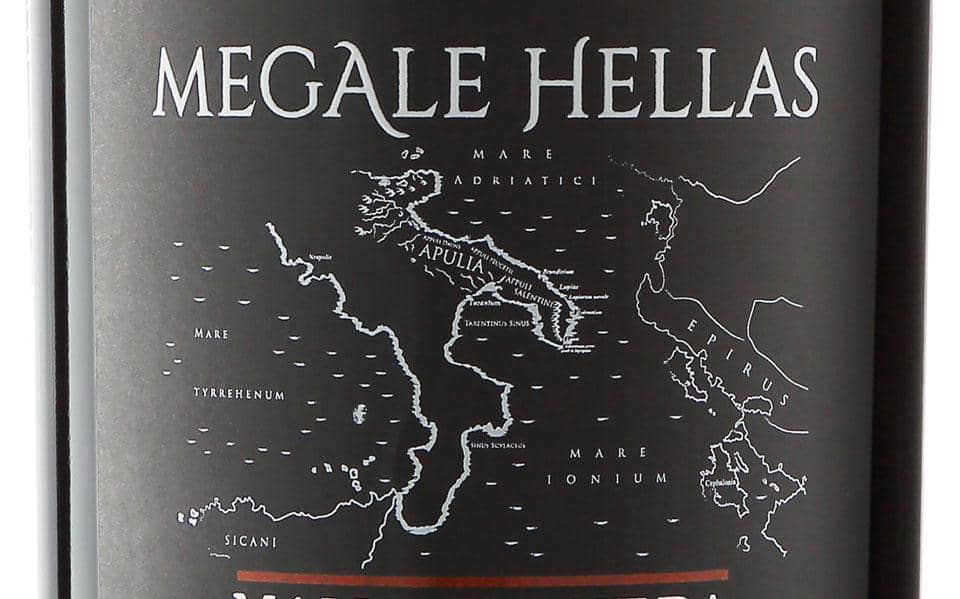 Vang Ý Megale Hellas Malvasia Nera đặc biệt